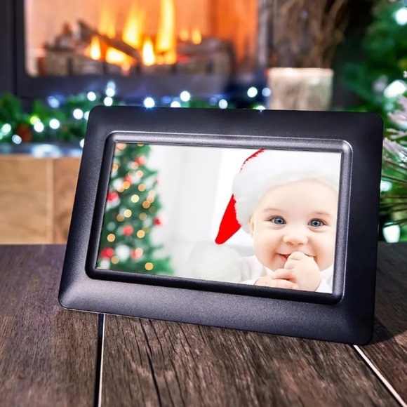 Other | Polaroid 7 In Black Digital Photo Frame | Poshmark